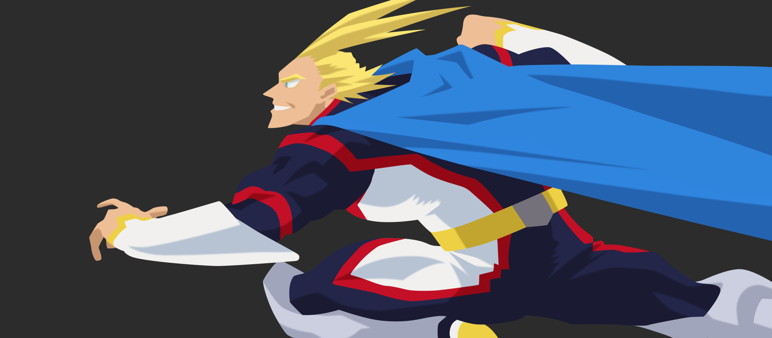 2460x1080 All Might 4K My Hero Academia 2460x1080 Resolution Wallpaper ...