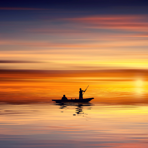 512x512 Resolution Alone In Sea 4k 512x512 Resolution Wallpaper ...