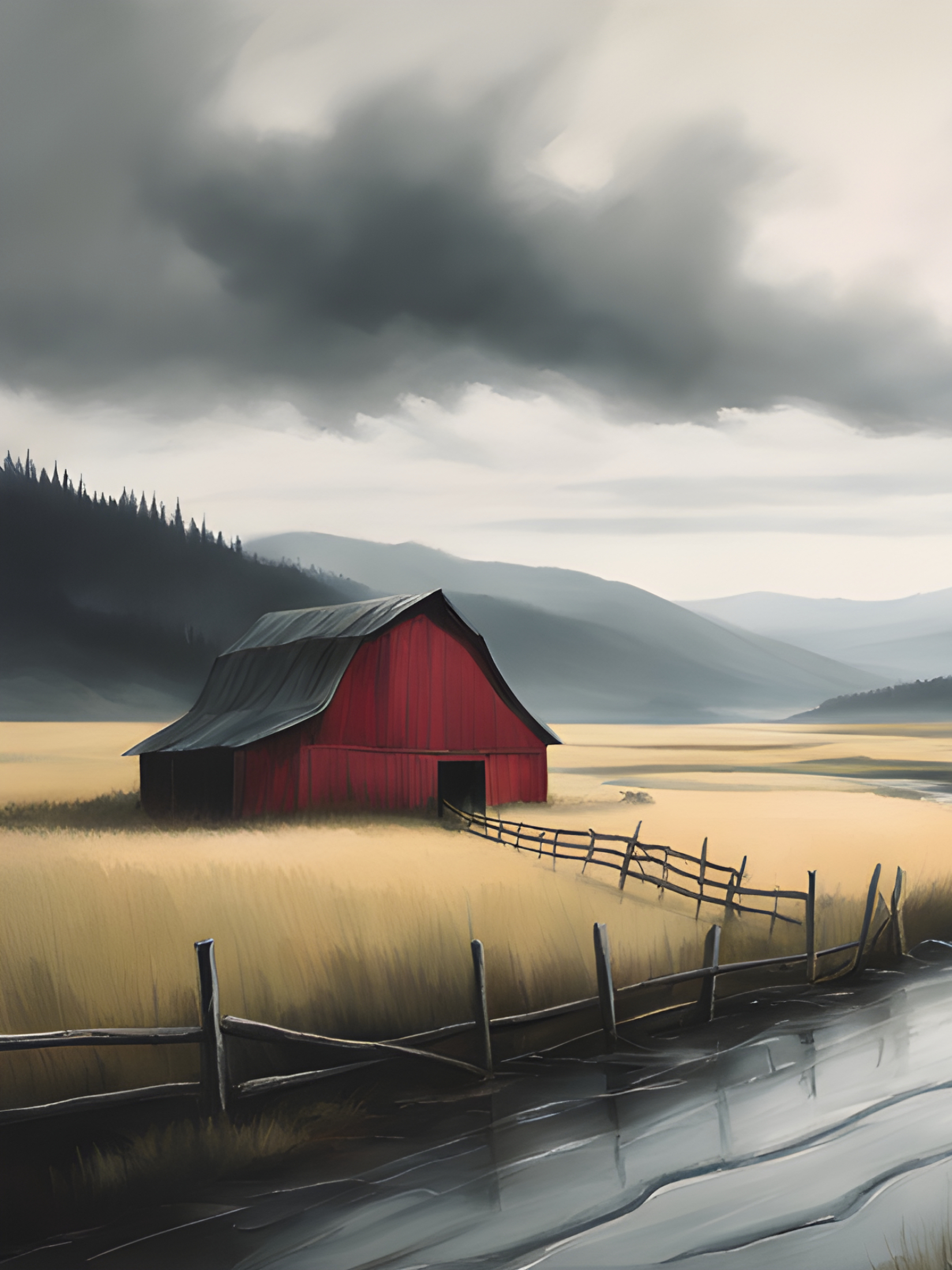 1650x2200 Resolution Amazing Farmhouse Ai Art 1650x2200 Resolution ...