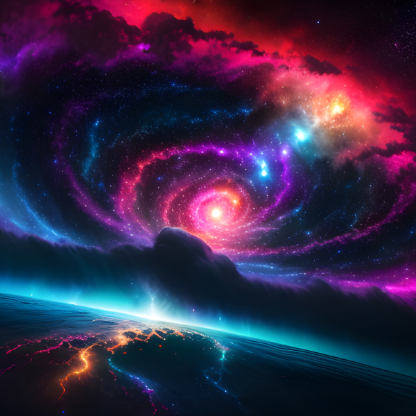 600x600 Resolution Amazing Outer Space 4K Galaxy 600x600 Resolution ...