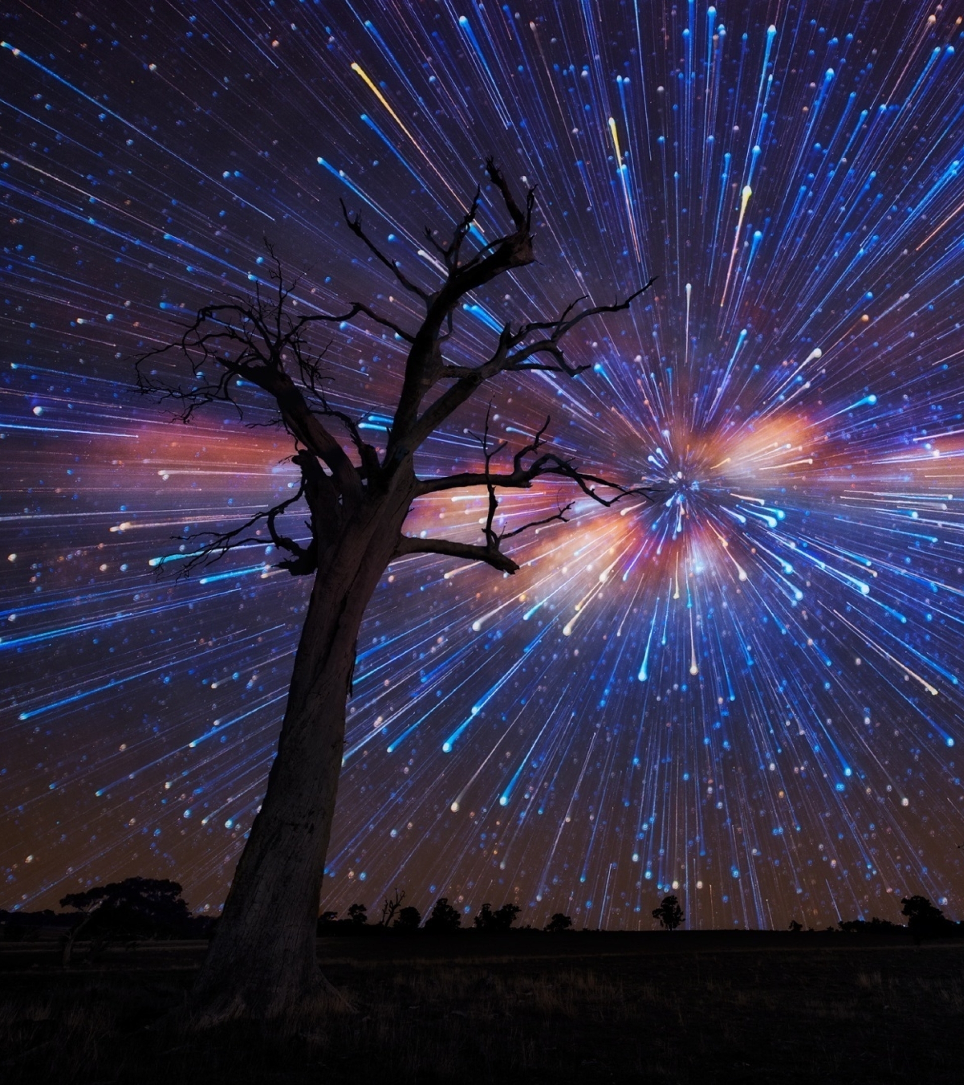 1920x2160 Resolution Amazing Star Trail HD 1920x2160 Resolution ...