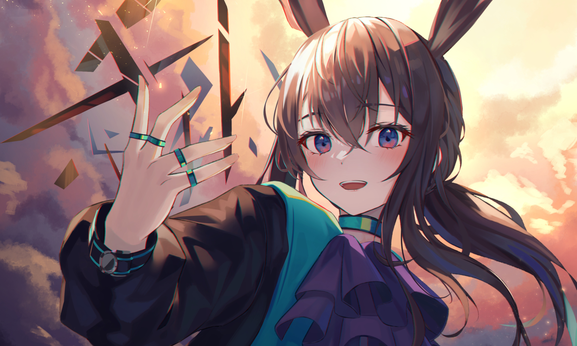 2000x1200 Resolution Amiya Digital Arknights Art 2000x1200 Resolution ...