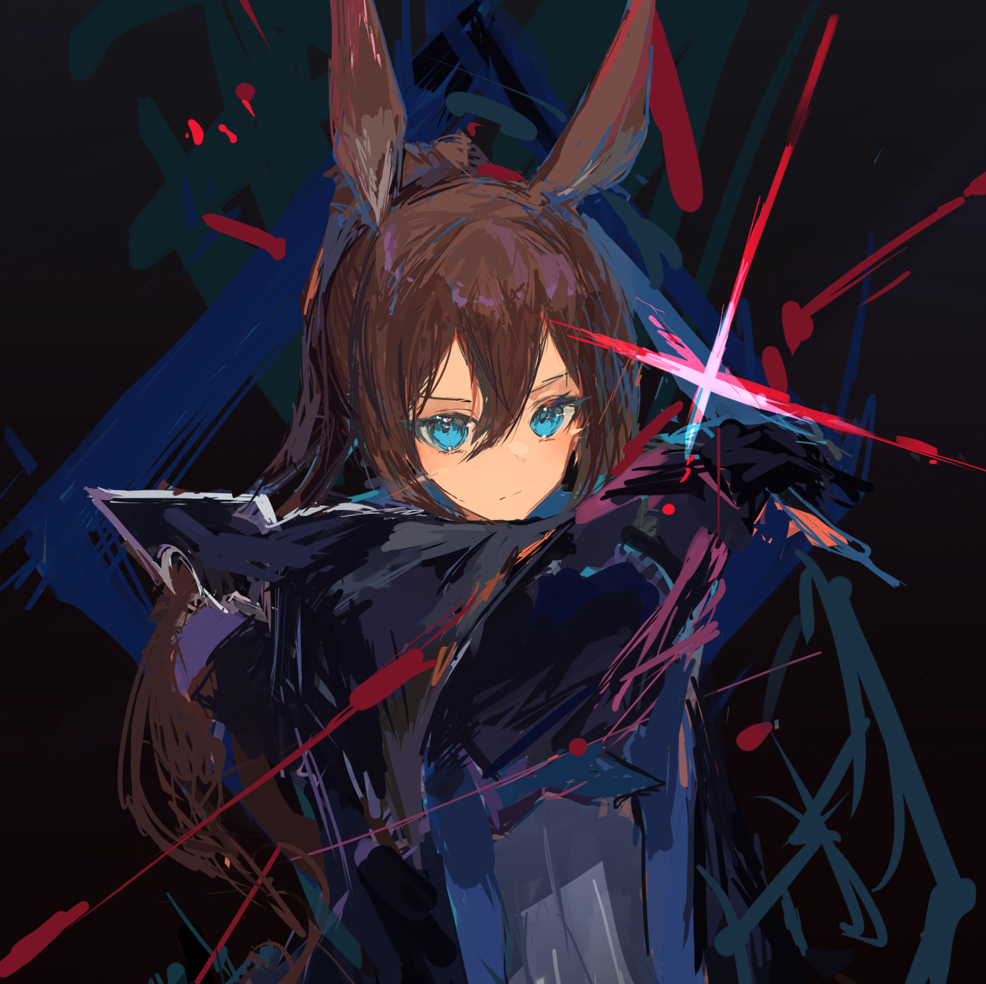 2025x2022 Resolution Amiya Digital Art Arknights 2022 Gaming 2025x2022 ...