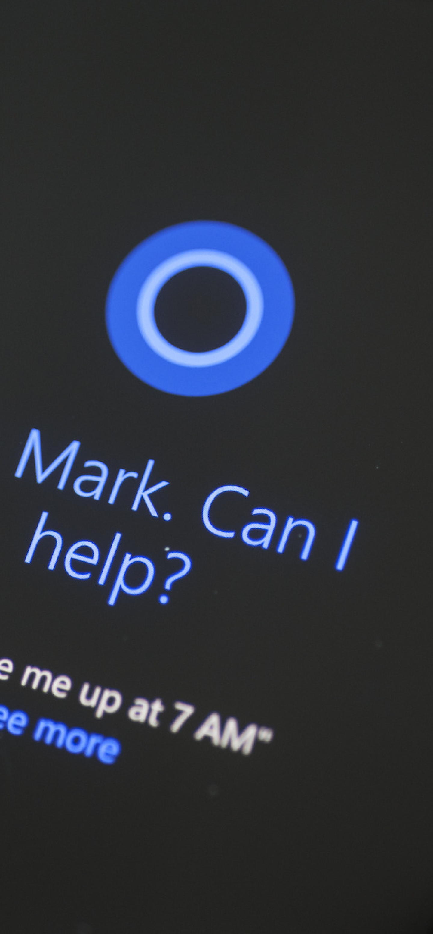 Microsoft Cortana Wallpaper