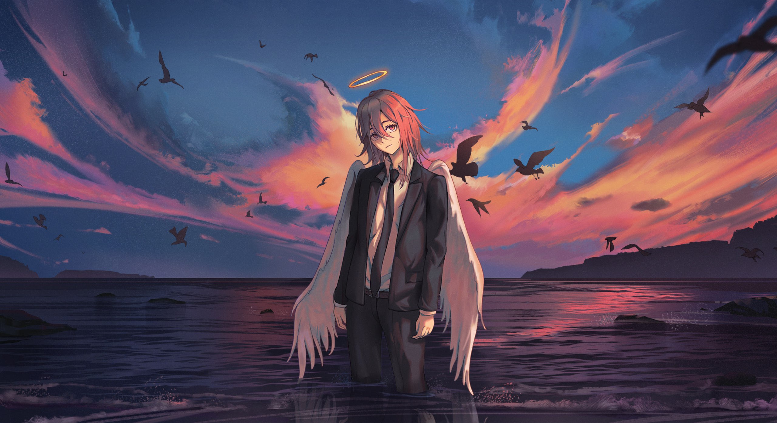 2560x1394 Resolution Angel Devil HD Chainsaw Man 2023 Art 2560x1394 ...