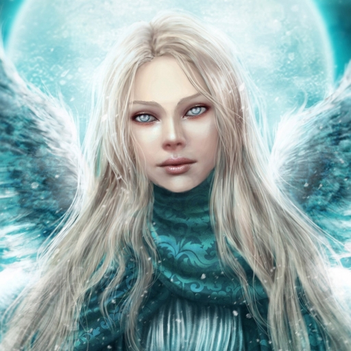 512x512 angel, girl, wings 512x512 Resolution Wallpaper, HD Fantasy 4K ...