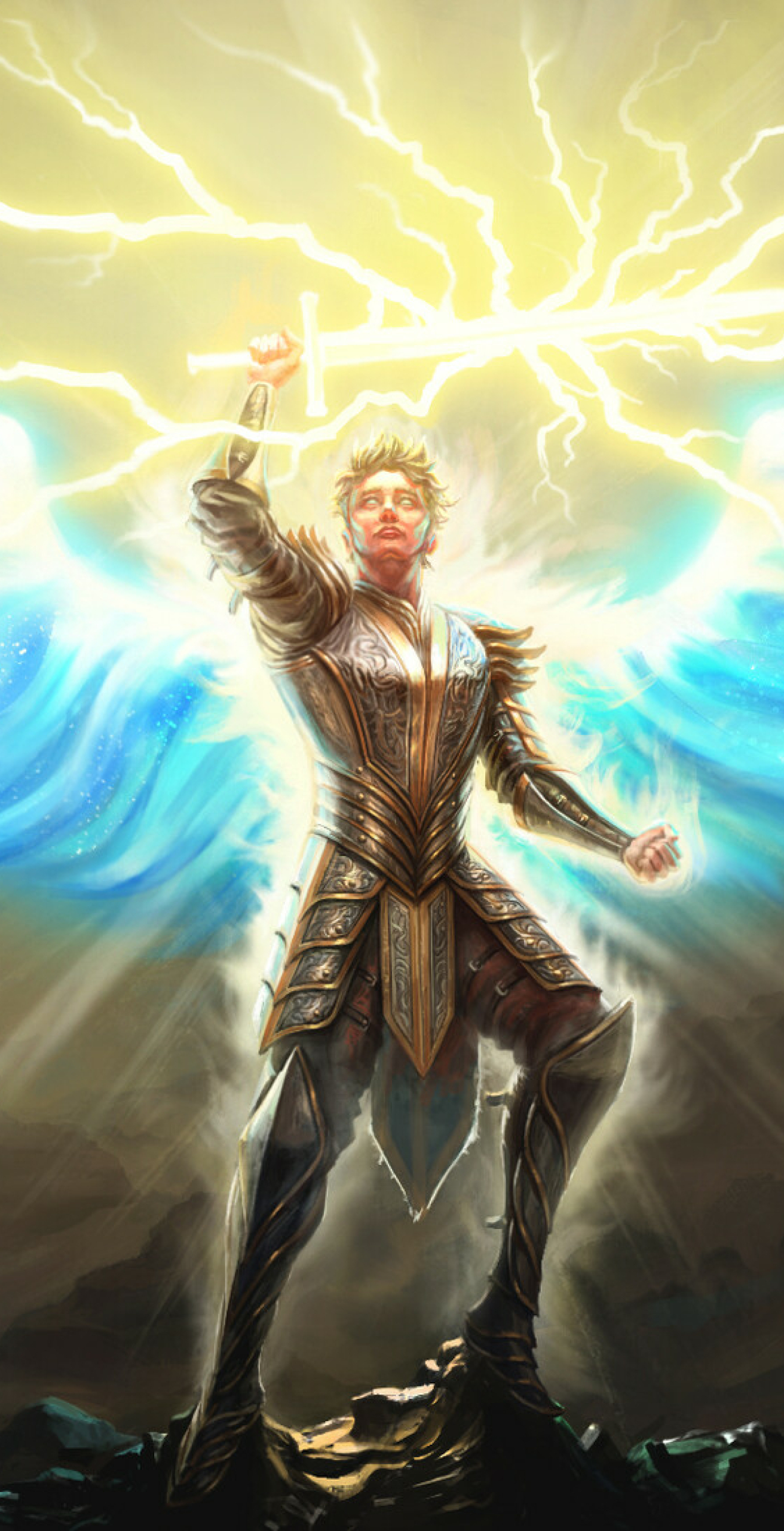 1312x2560 Angel Warrior HD Tales of Elendar 1312x2560 Resolution ...