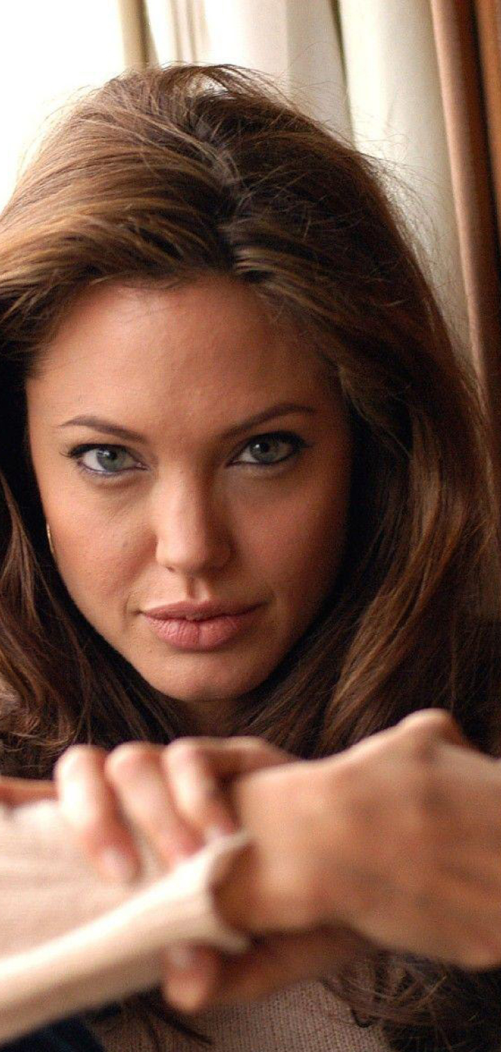 720x1512 Resolution Angelina Jolie Portrait wallpapers 720x1512 ...