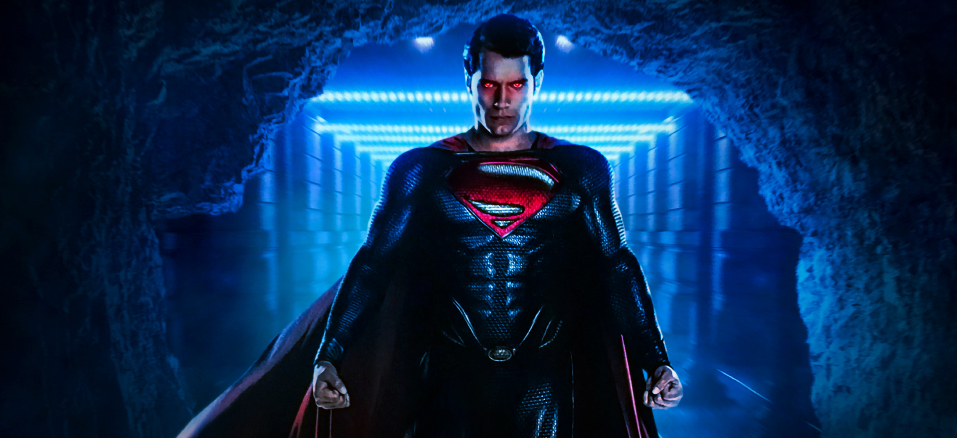 3144x1440 Resolution Angry Superman Art 3144x1440 Resolution Wallpaper ...