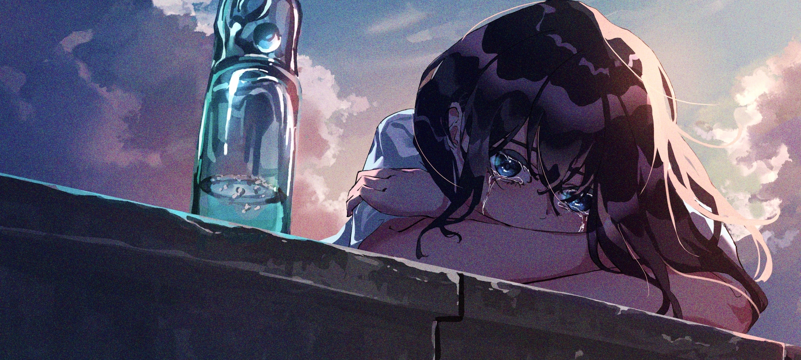3200x1440 Resolution Anime Crying Girl 4k 3200x1440 Resolution ...