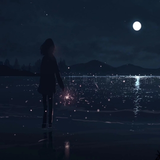 320x320 Anime Girl At Night 320x320 Resolution Wallpaper, HD Anime 4K ...