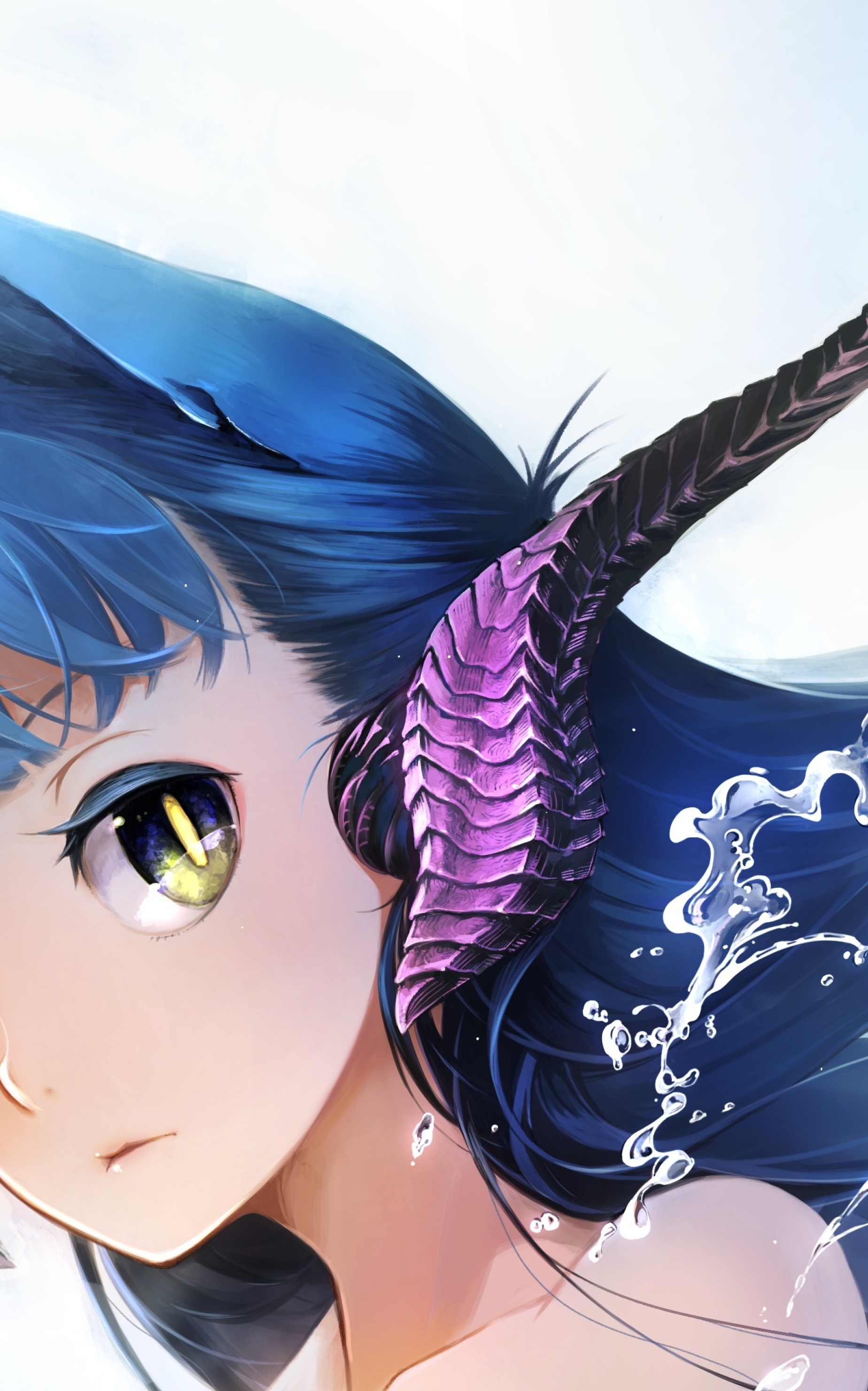 1848x2960 Resolution anime, girl, ears 1848x2960 Resolution Wallpaper ...