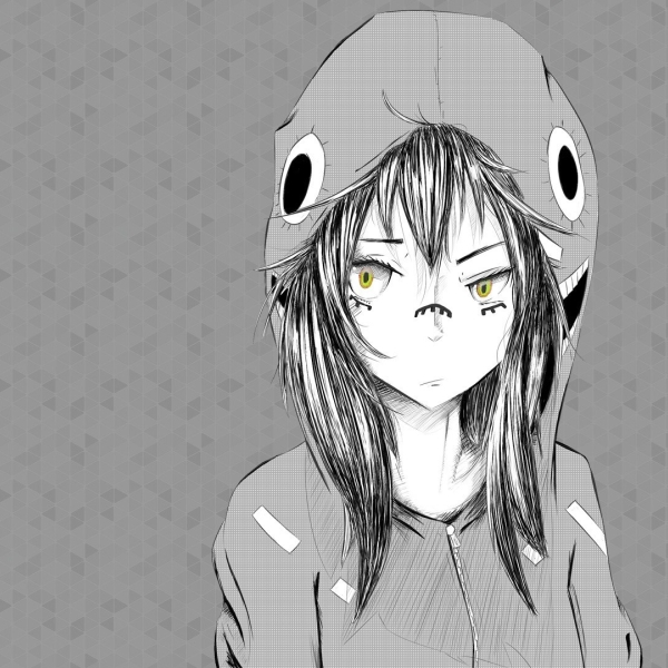 600x600 Resolution anime, girl, graphic 600x600 Resolution Wallpaper ...