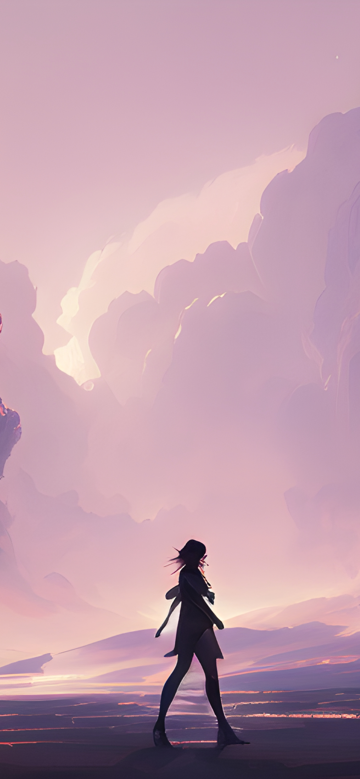 1242x2688 Resolution Anime Girl in Another Universe Iphone XS MAX ...