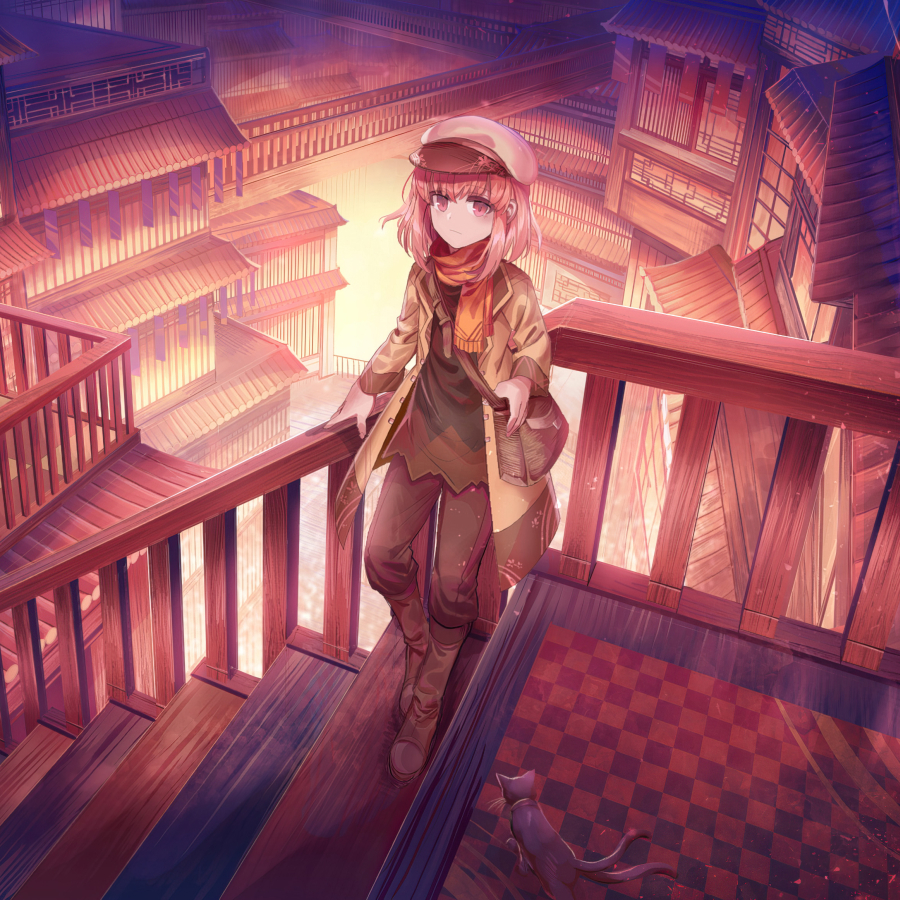 900x900 Resolution Anime Girl Portrait 900x900 Resolution Wallpaper ...