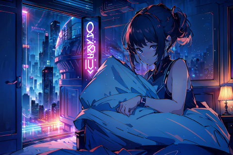 480x320 Resolution Anime Girl Starring 2023 AI Art 480x320 Resolution ...