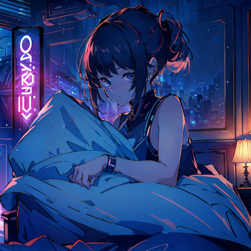 500x500 Resolution Anime Girl Starring 2023 AI Art 500x500 Resolution ...
