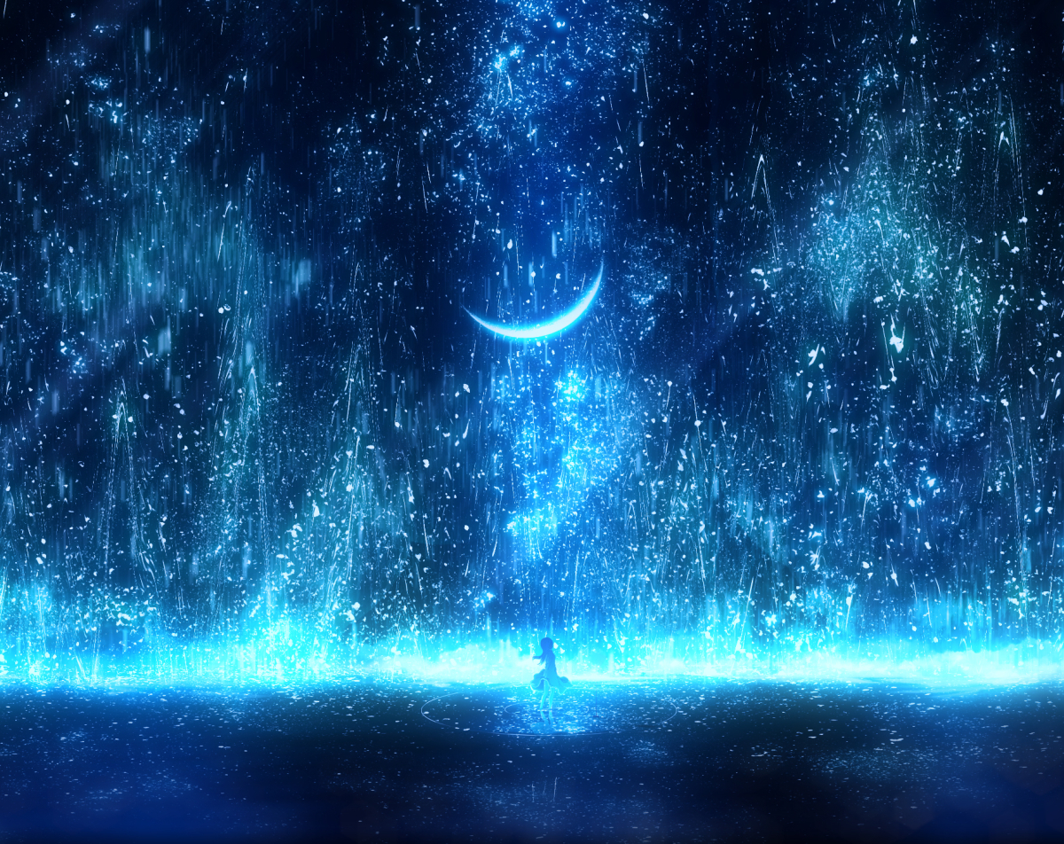 1200x952 Resolution Anime Night Effect 1200x952 Resolution Wallpaper ...
