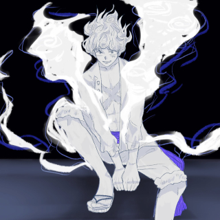 320x320 Anime One Piece Art Monkey D. Luffy Gear 5 320x320 Resolution ...