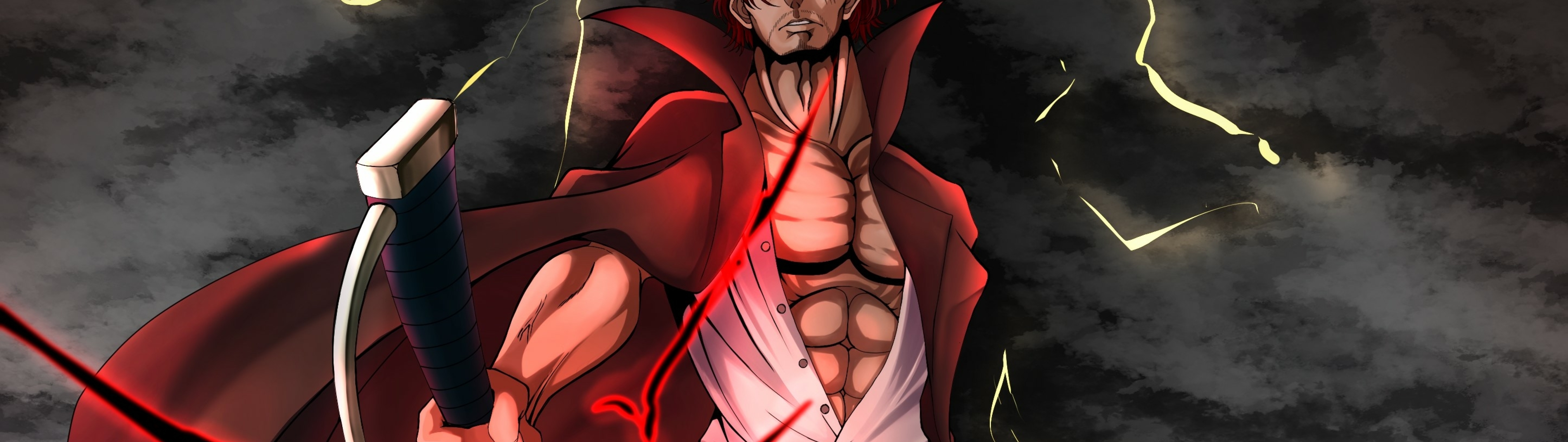 5120x1444 Resolution Anime One Piece HD Cool Shanks Art 5120x1444 ...