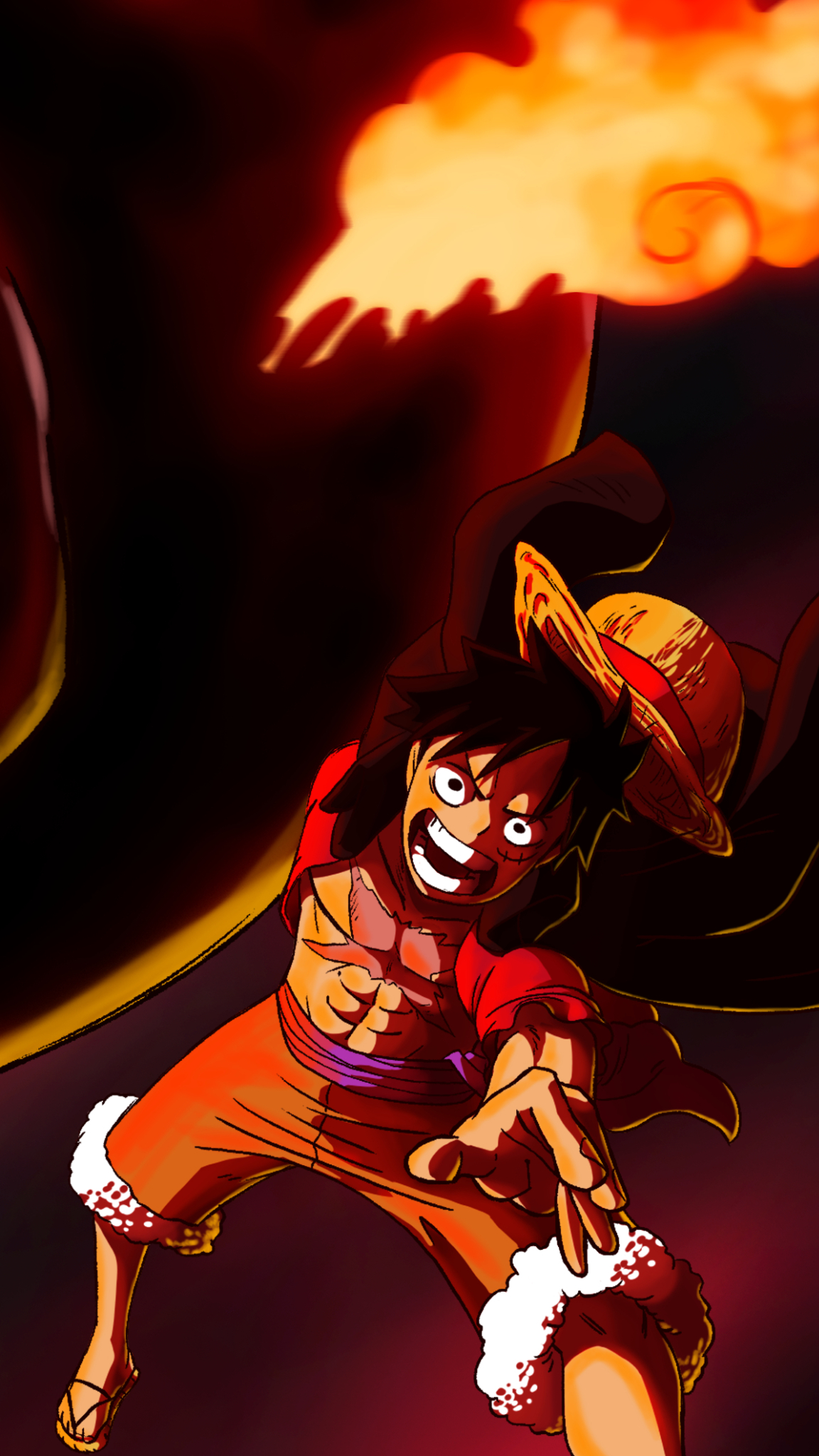 1152x2048 Resolution Anime One Piece HD Monkey D. Luffy 2022 1152x2048 ...