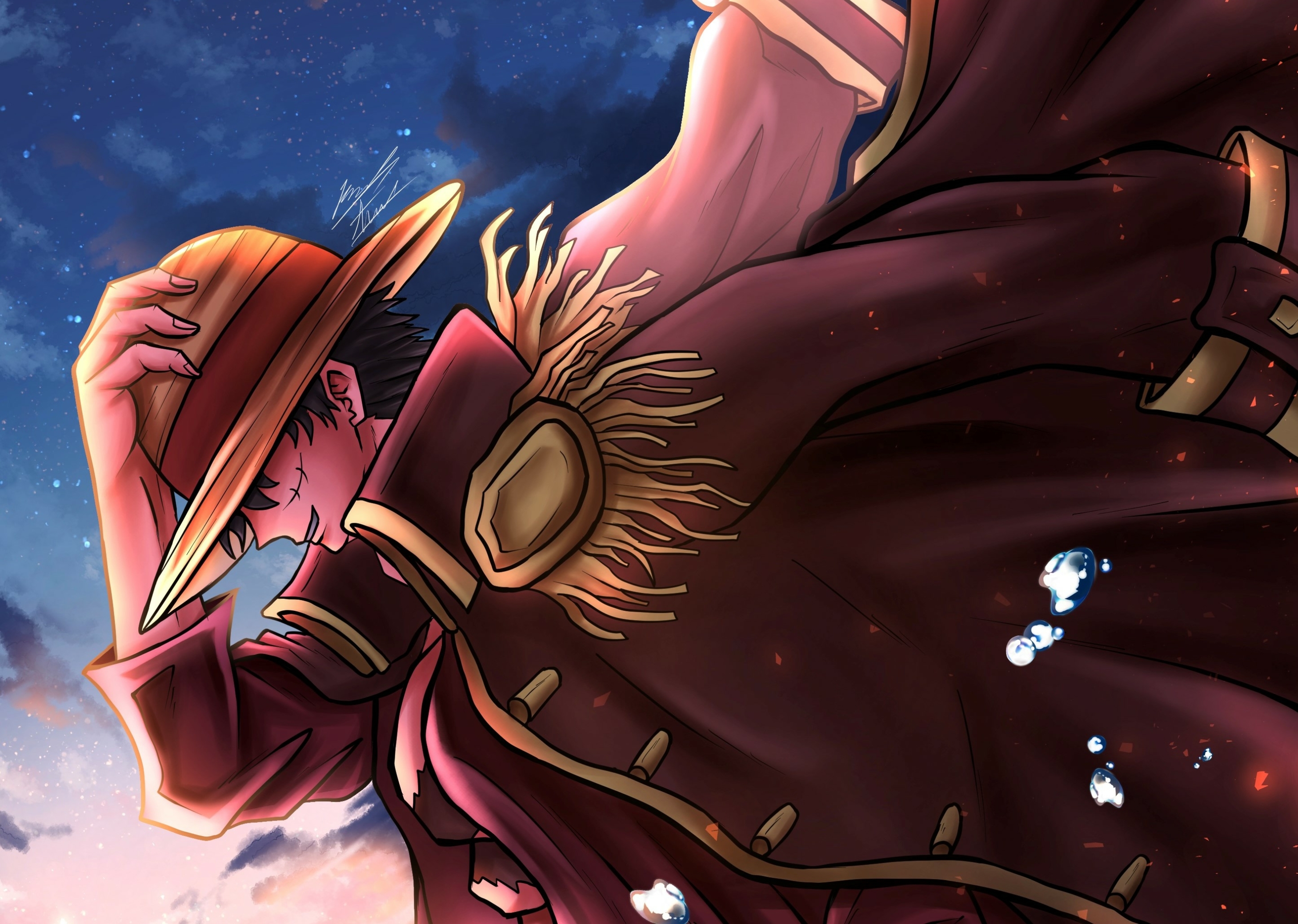 2920x2080 Resolution Anime One Piece HD Monkey Luffy Art 2920x2080 ...