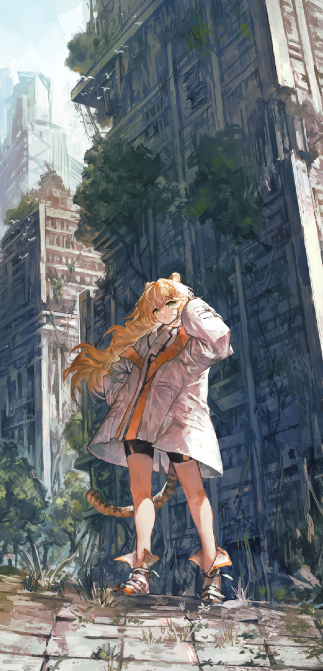 1080x2240 Anime Post Apocalyptic 4k 2023 Art 1080x2240 Resolution ...