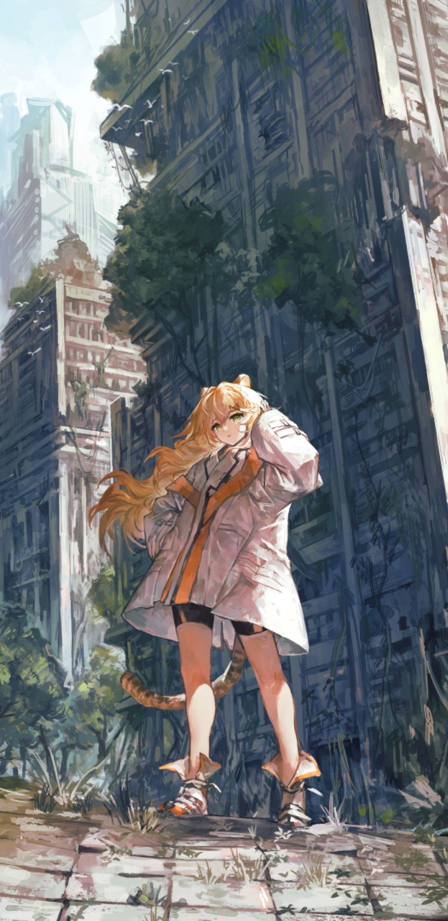 1440x2960 Resolution Anime Post Apocalyptic 4k 2023 Art Samsung Galaxy ...