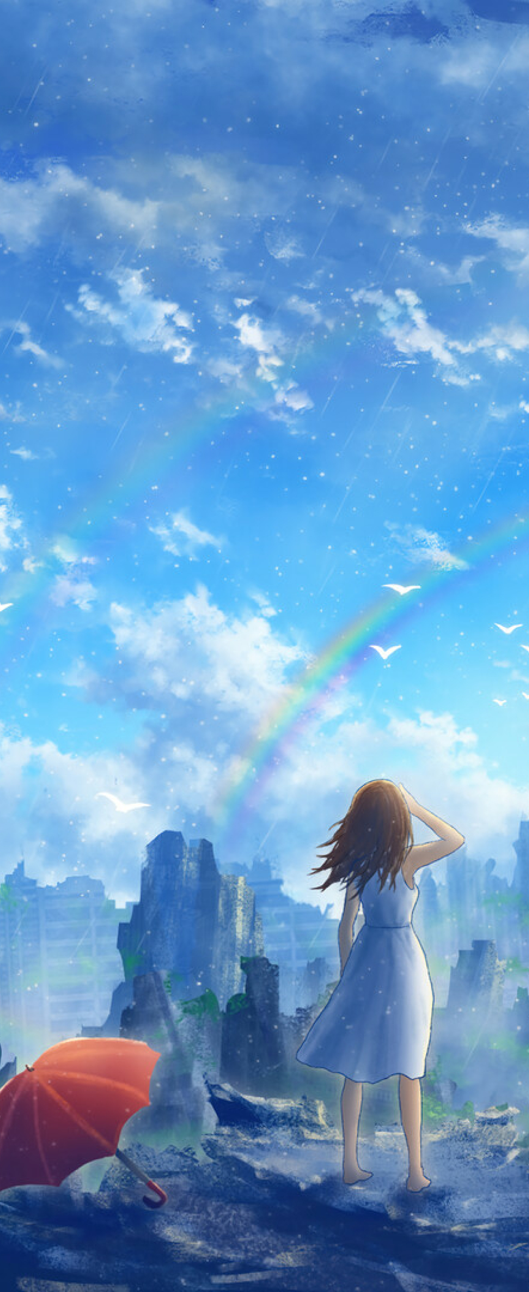 1080x2636 Resolution Anime Post Apocalyptic HD 2023 1080x2636 ...