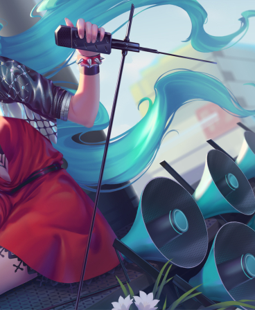 368x448 Resolution Anime Vocaloid Hatsune Miku Rt 368x448 Resolution ...