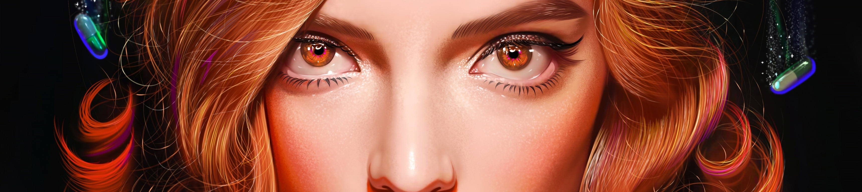 3440x768 Resolution Anya Taylor-Joy The Queen's Gambit Art 3440x768 ...