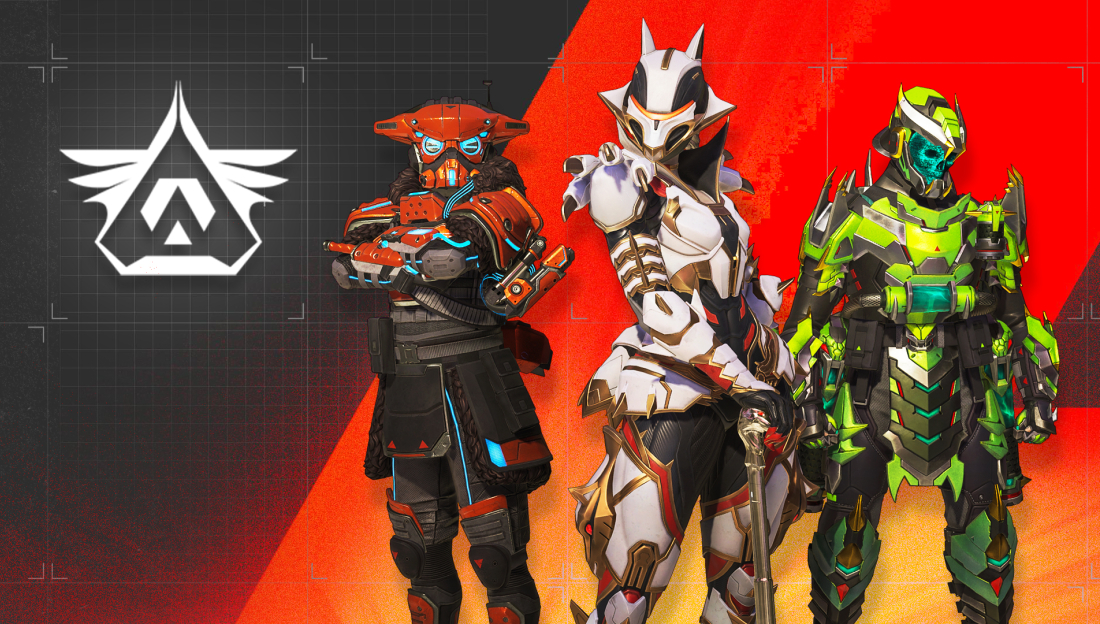 1100x624 Resolution Apex Legends Bloodhound, Loba & Caustic Skin ...