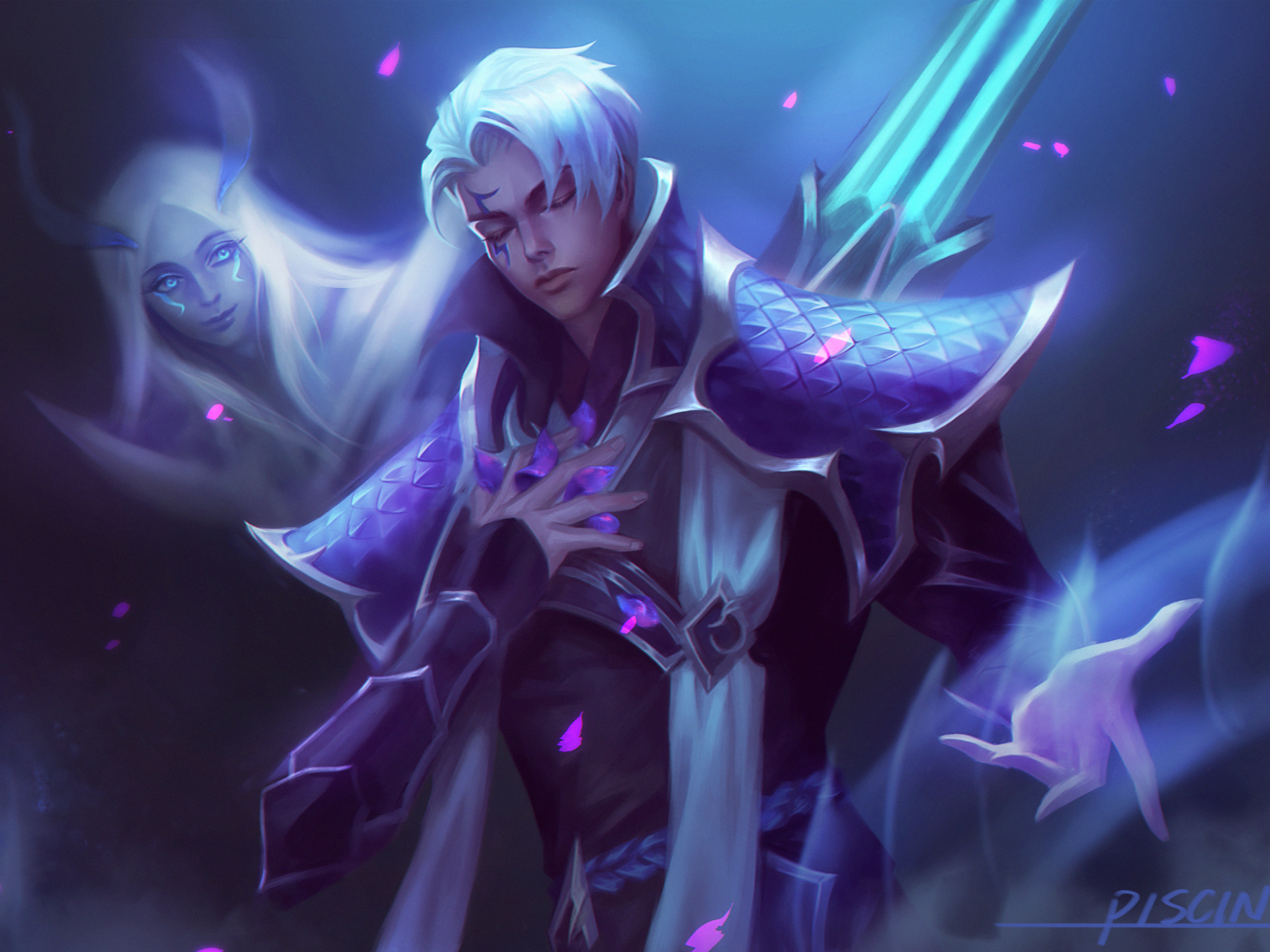1920x1440 Resolution Aphelios 4k League Of Legends Cool Fan Art ...