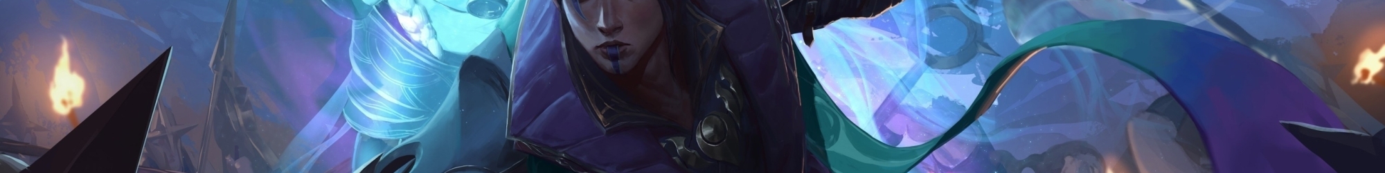 2000x250 Resolution Aphelios Digital League Of Legends Art 2000x250 ...
