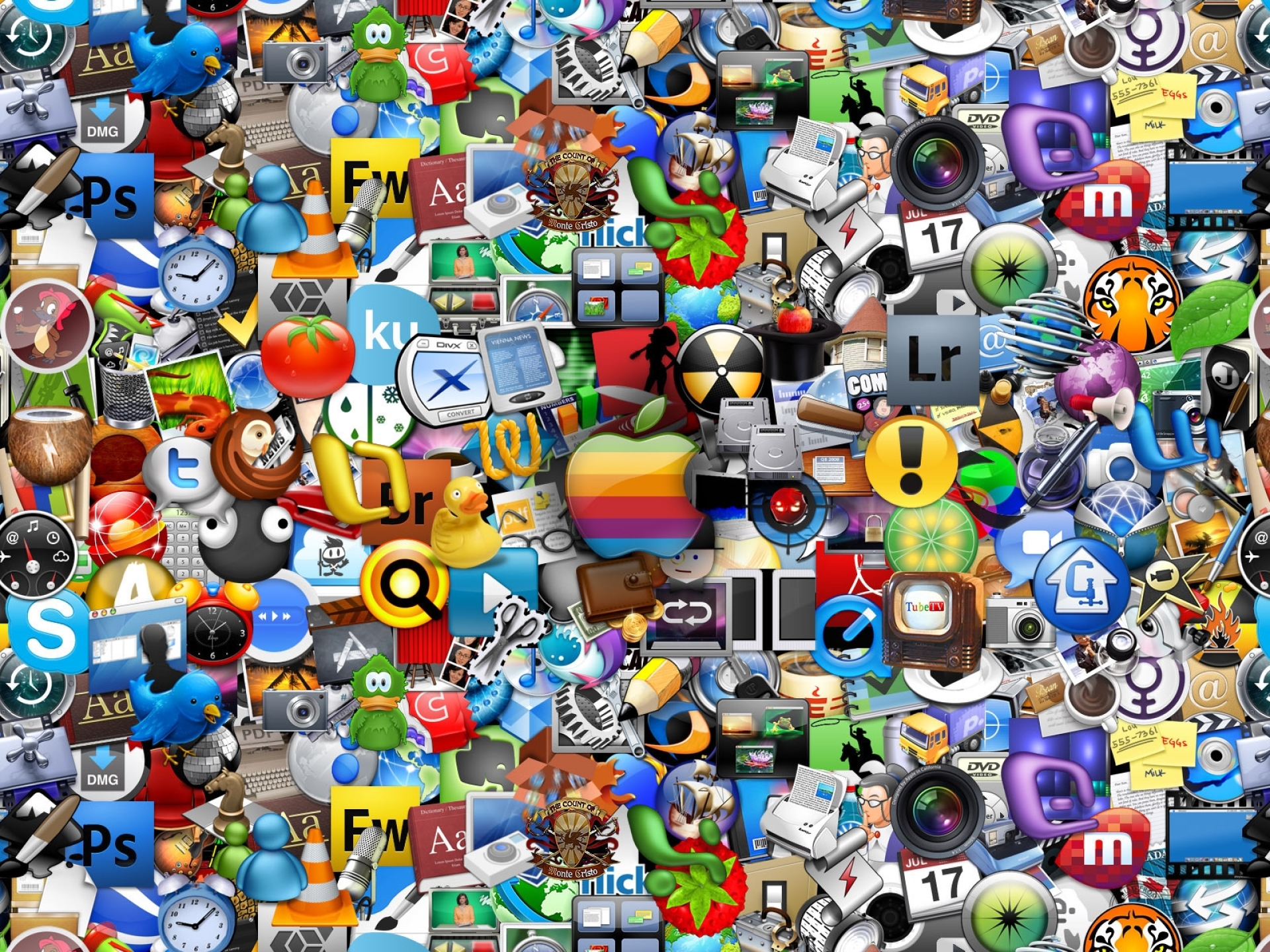 1920x1440 Resolution apple, icons, color 1920x1440 Resolution Wallpaper ...