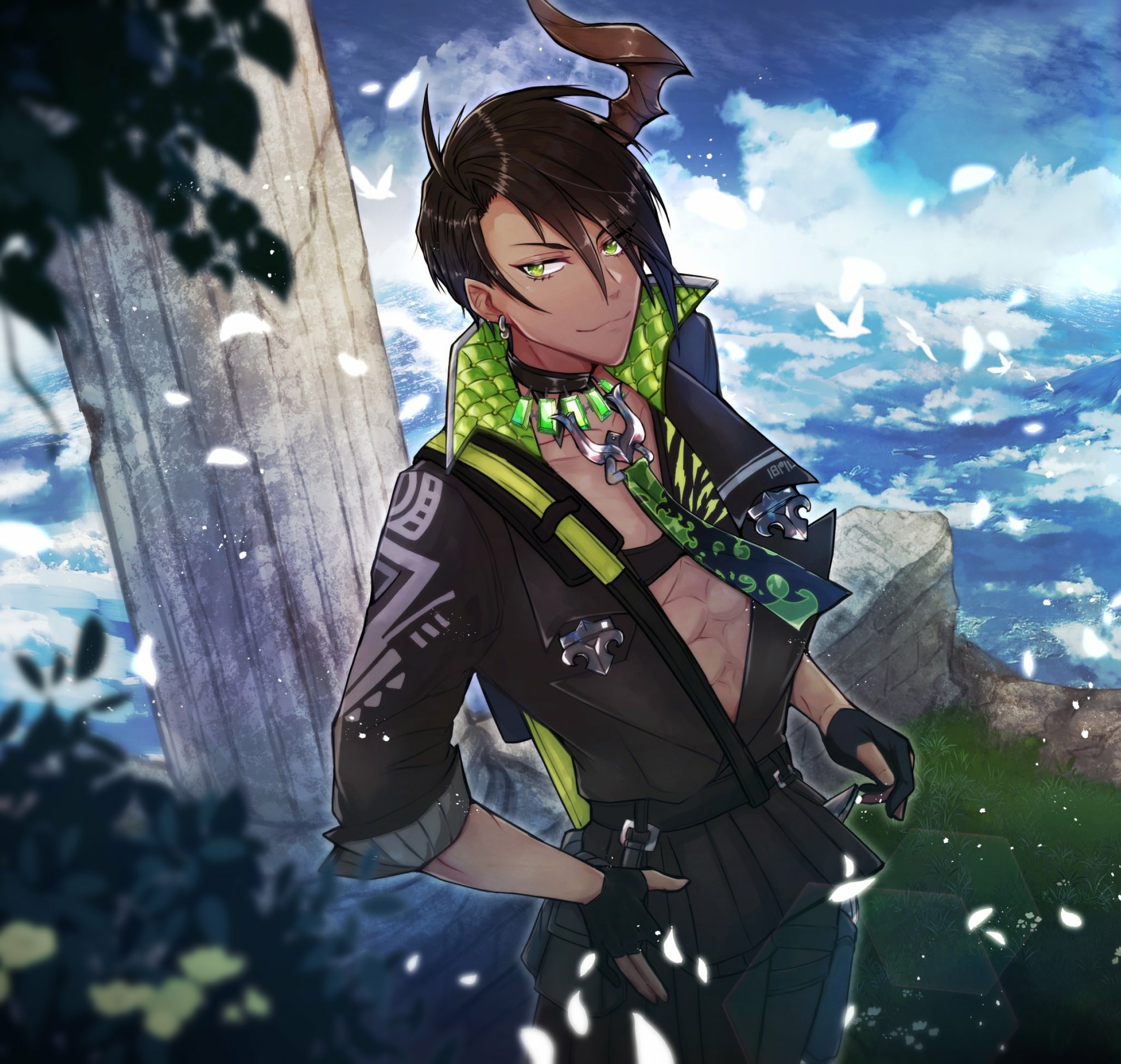 2356x2234 Resolution Aragami Ouga 4K Virtual Youtuber 2356x2234 ...