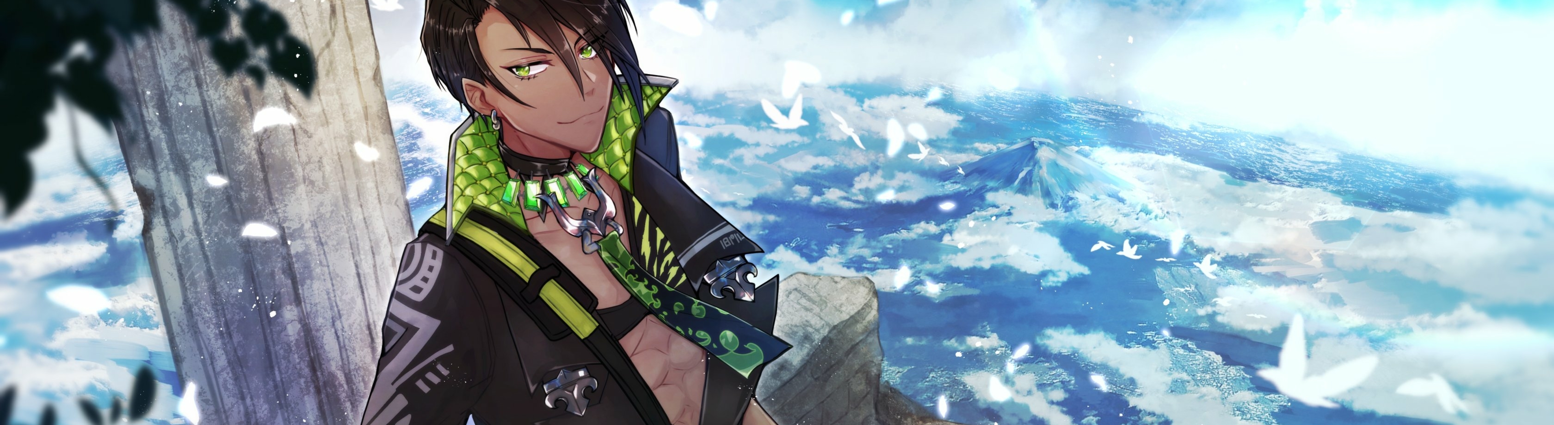 5120x1400 Resolution Aragami Ouga 4K Virtual Youtuber 5120x1400 ...