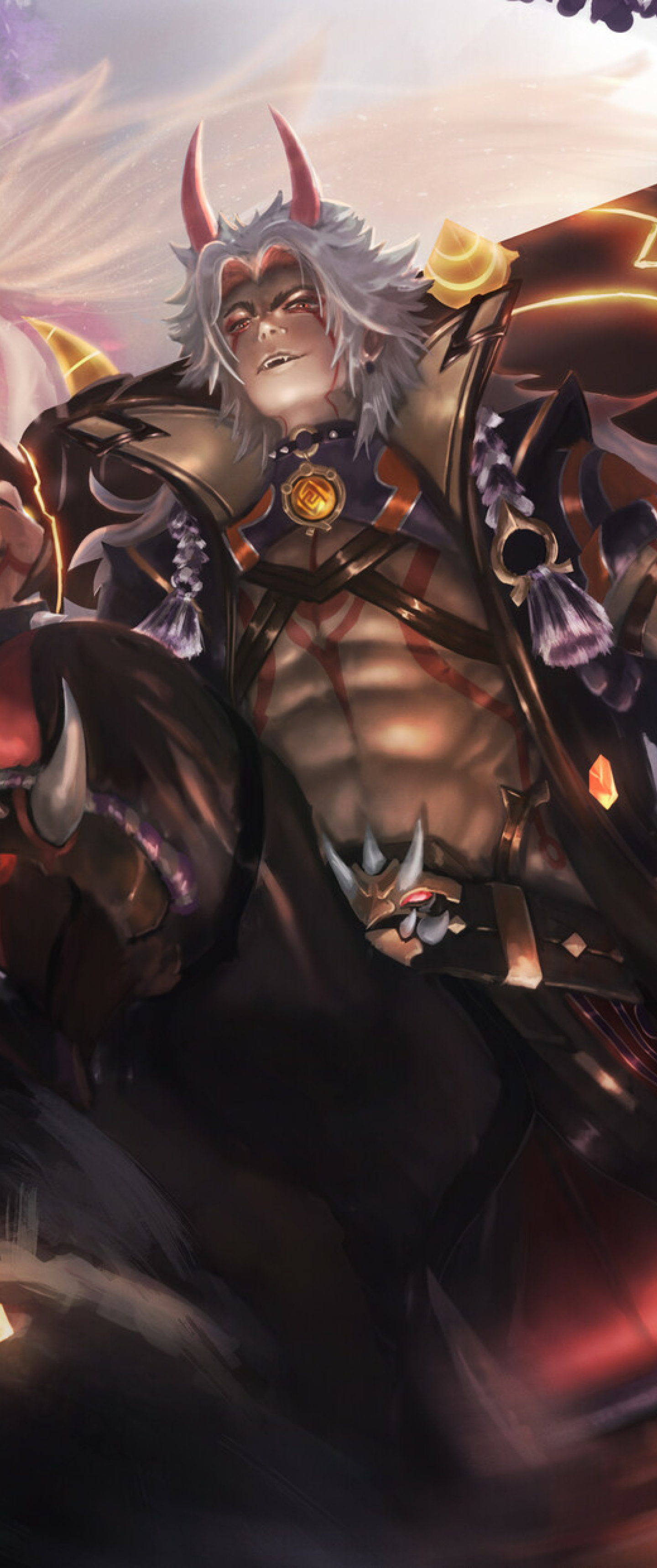 1440x3440 Arataki Itto Genshin Impact HD 1440x3440 Resolution Wallpaper ...