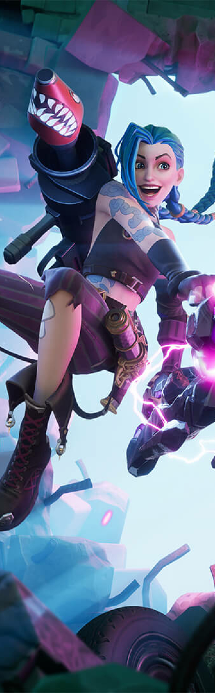 900x2900 Arcane Jinx Fortnite HD Gaming 900x2900 Resolution Wallpaper ...