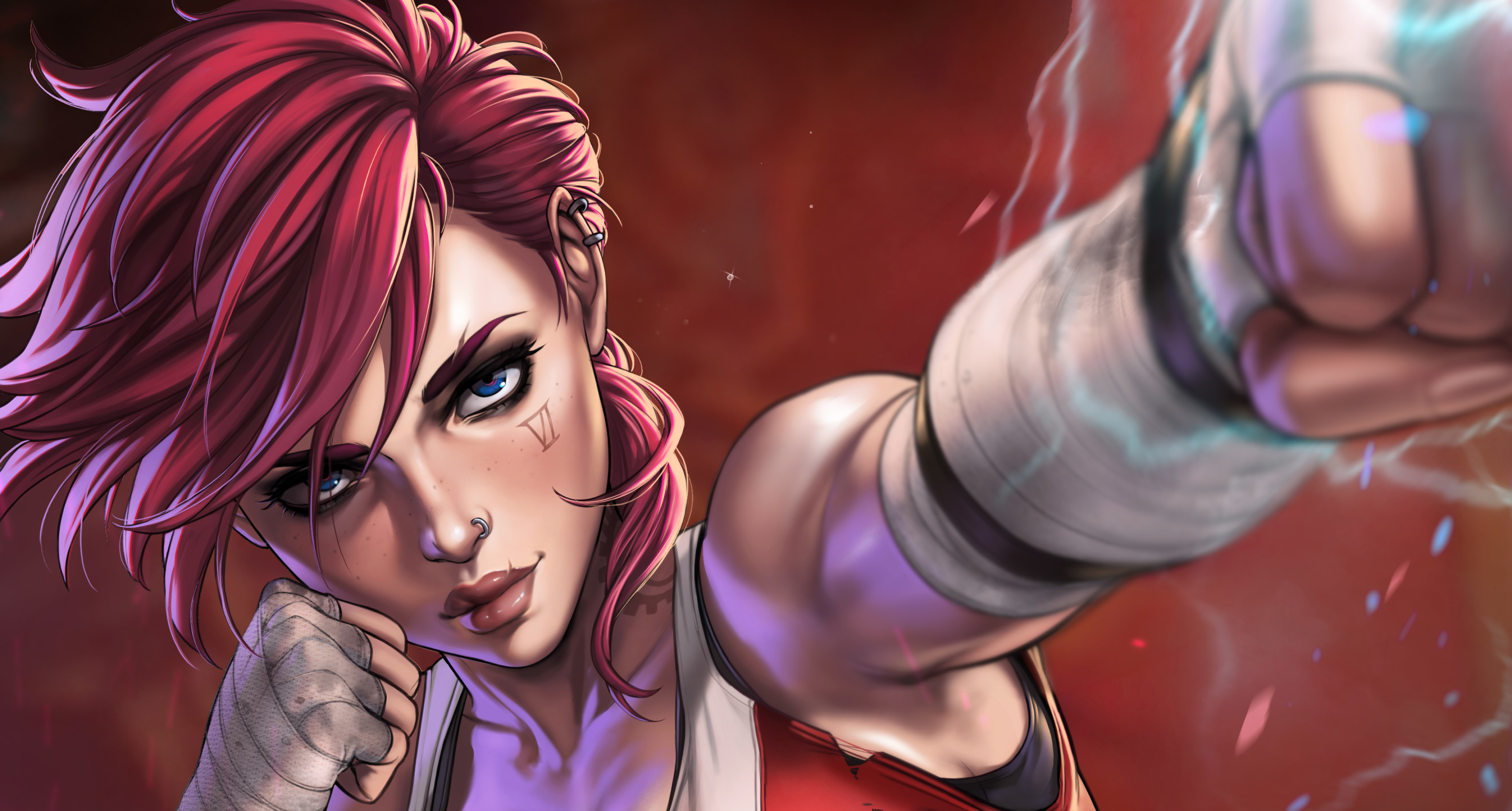 3840x2060 Resolution Arcane VI Art League Of Legends Cool 3840x2060 ...