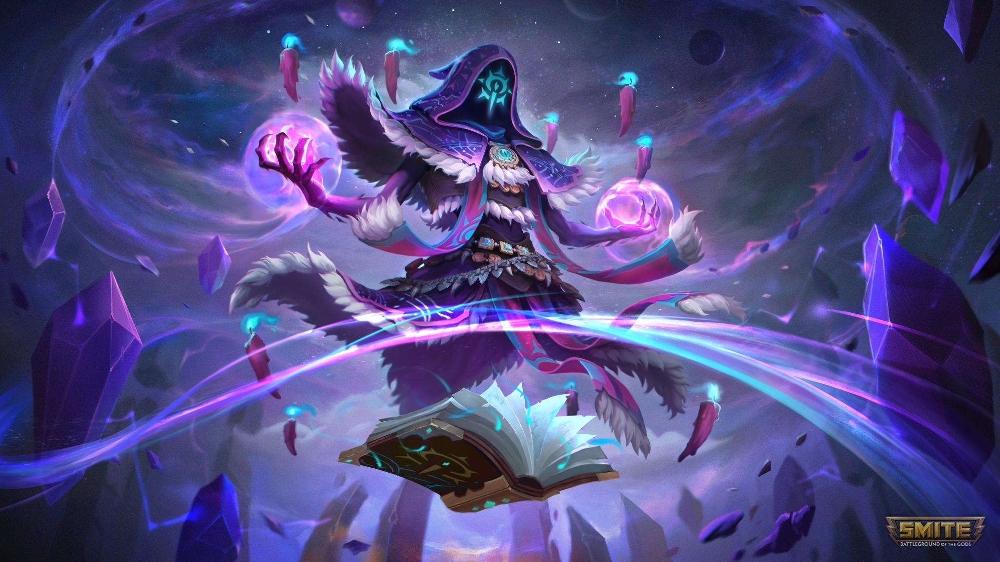 2026x1139 Resolution Arcane Wizard Zeus Smite 4K 2026x1139 Resolution ...