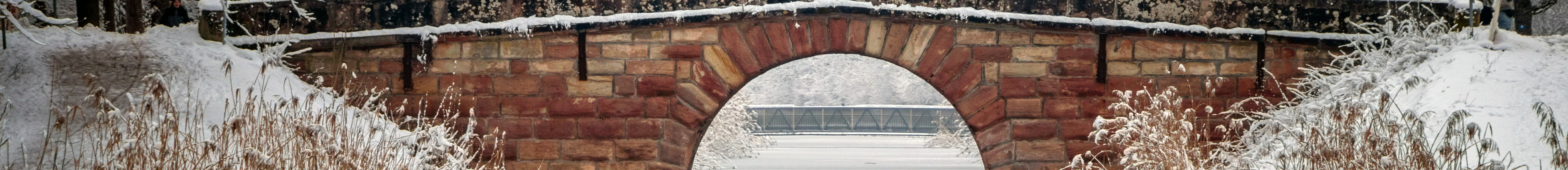 7680x832 Resolution Arch Bridge Canal 4K 7680x832 Resolution Wallpaper ...
