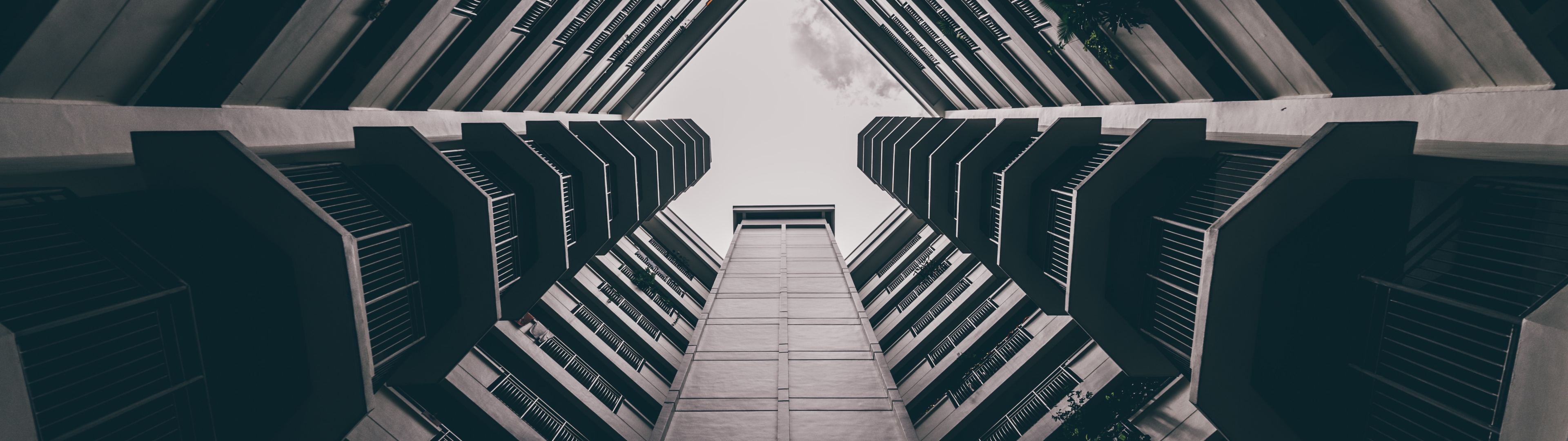3840x1080 Resolution architecture, buildings, bottom view 3840x1080 ...