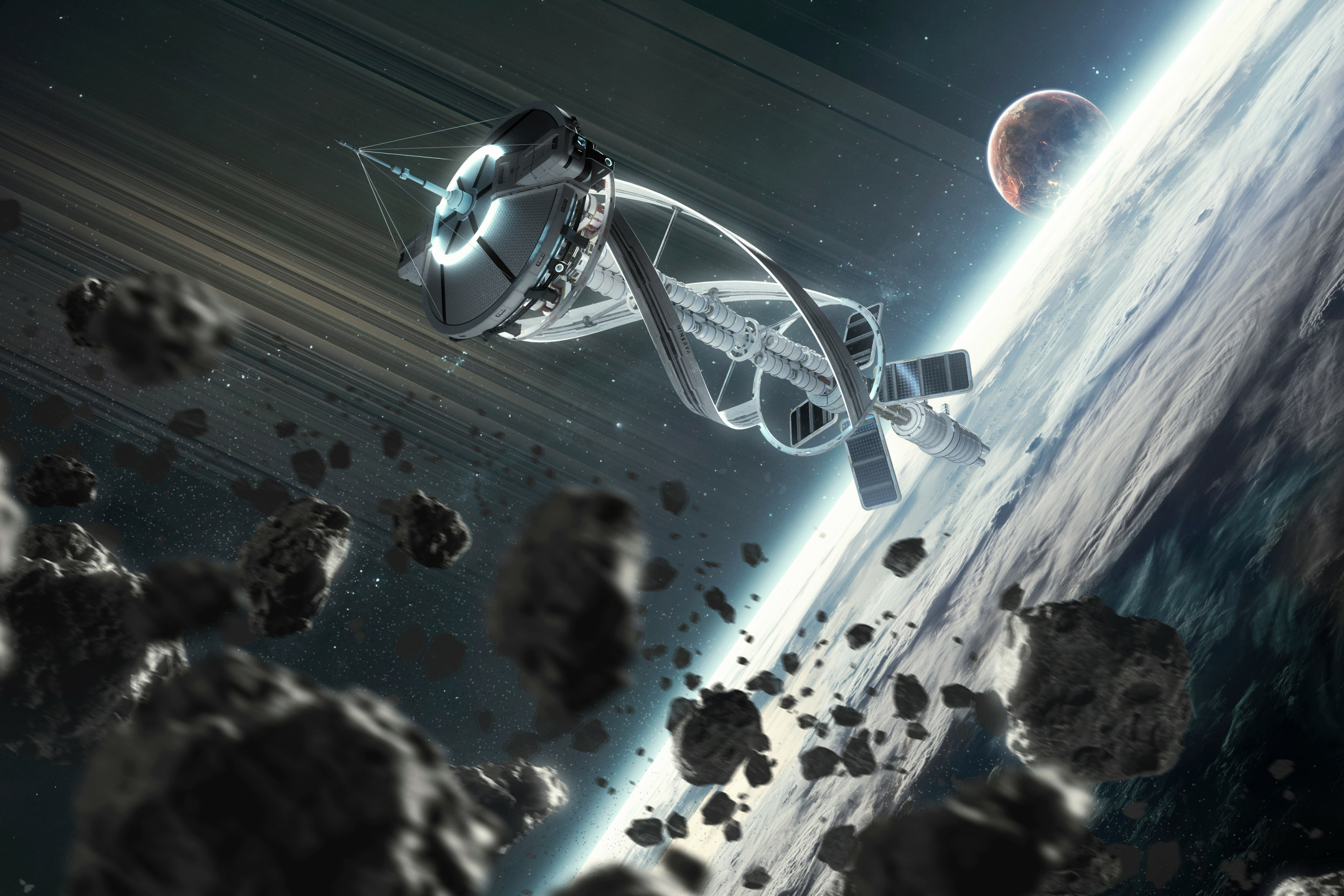 2160x1440 Resolution Ark Ship Minerva 2160x1440 Resolution Wallpaper ...