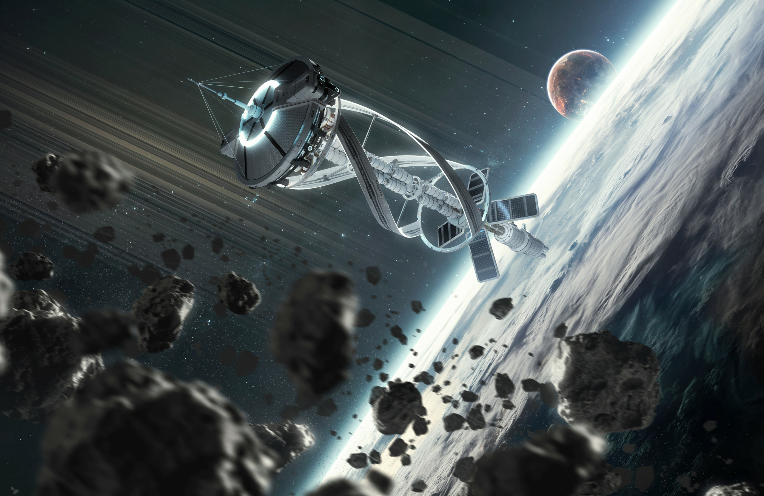 2560x1664 Ark Ship Minerva 2560x1664 Resolution Wallpaper, HD Space 4K ...