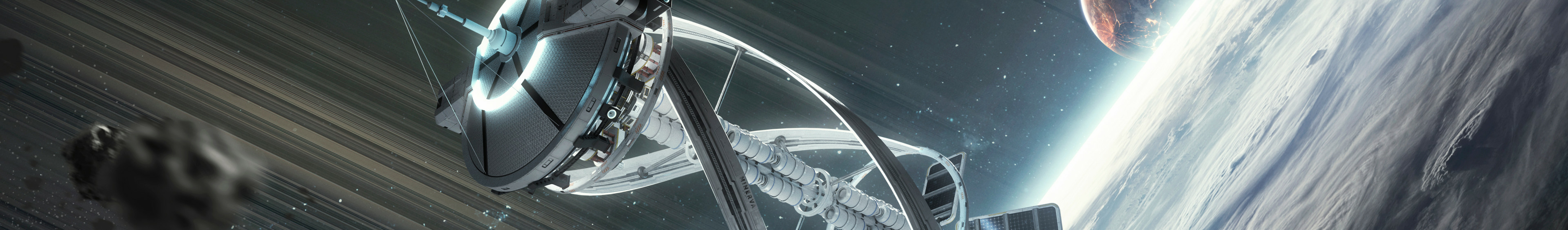 5680x832 Resolution Ark Ship Minerva 5680x832 Resolution Wallpaper ...