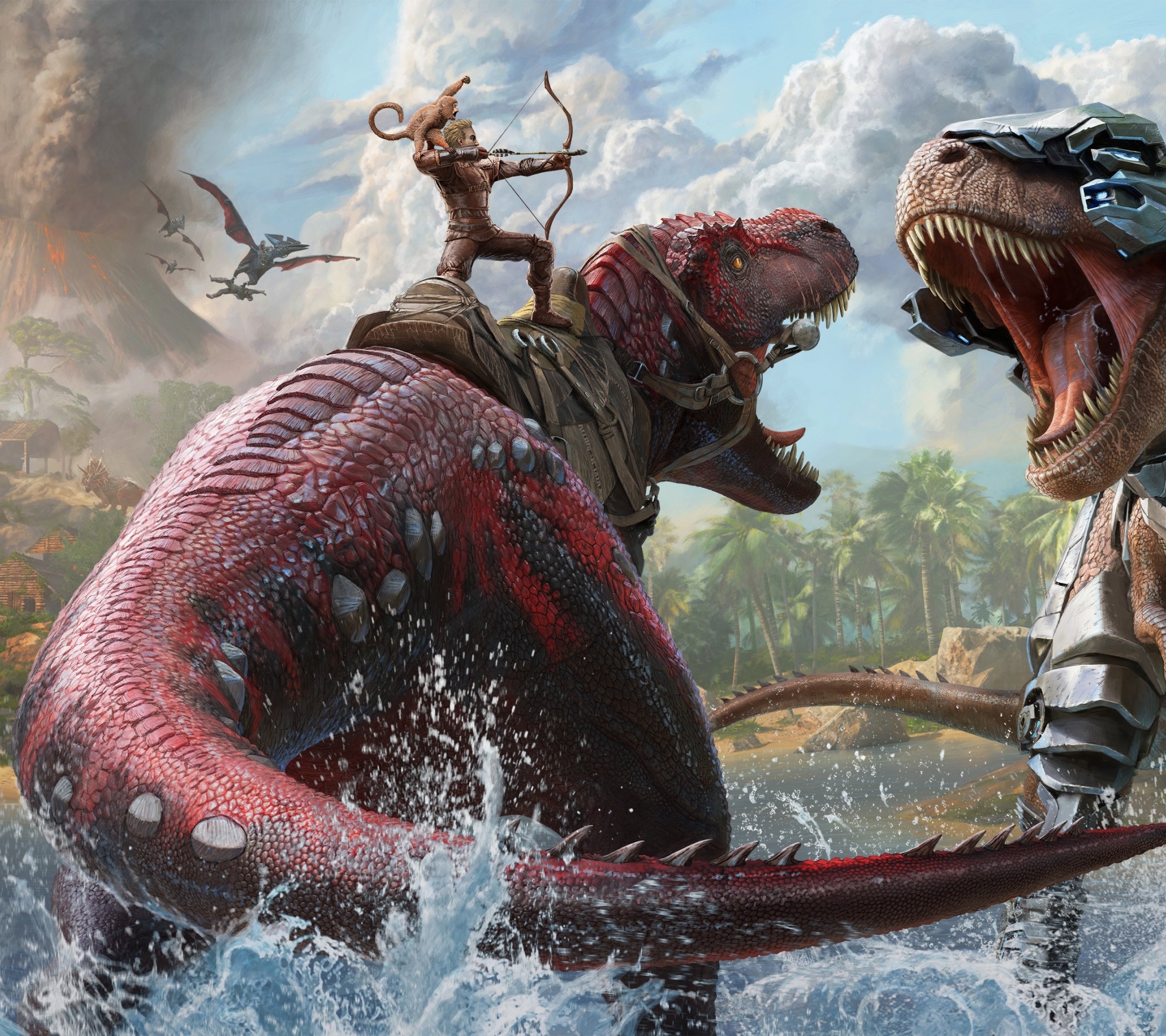 2160x1920 Resolution ARK Survival Ascended Gaming Poster 2160x1920 ...