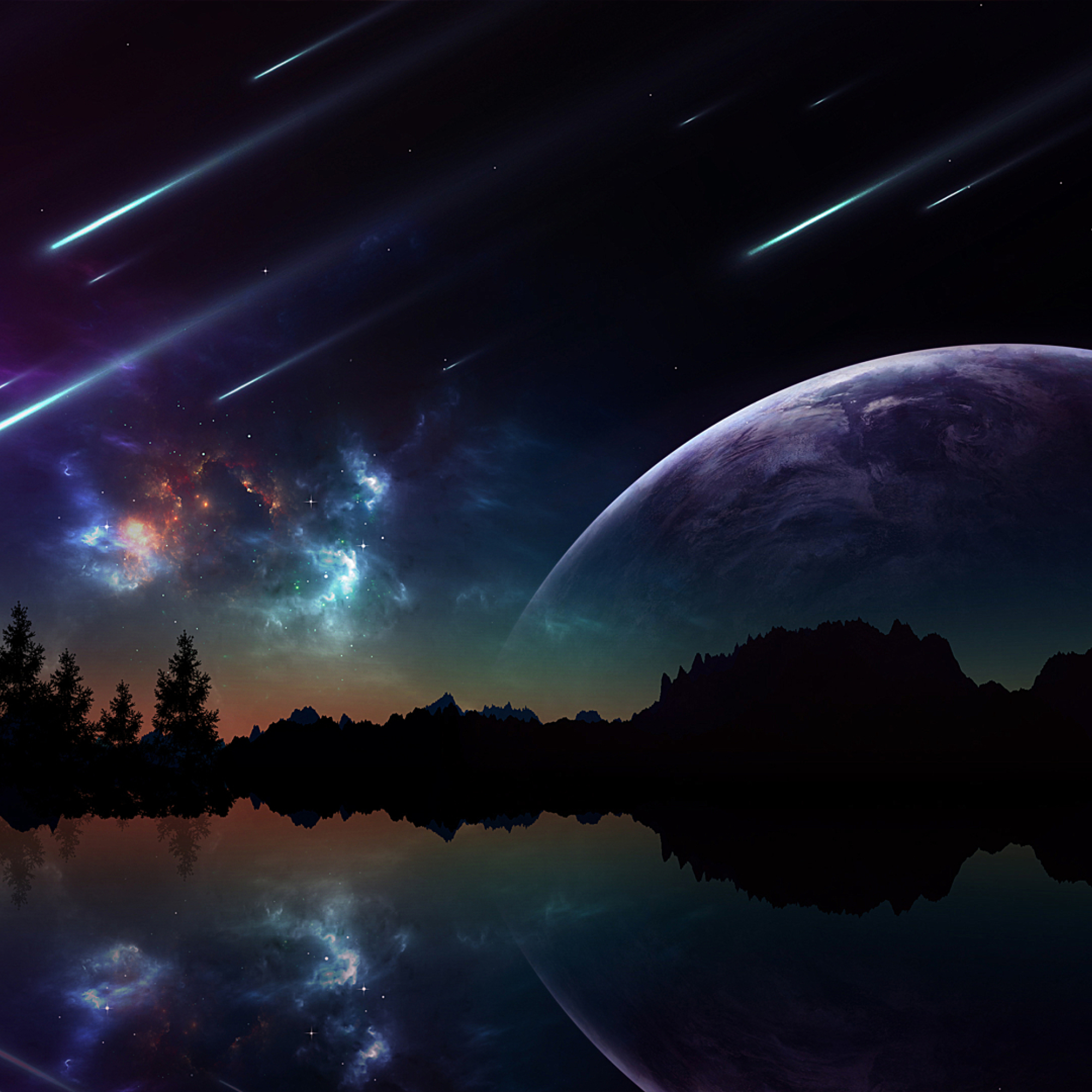 2000x2000 Resolution Armageddon Night 2000x2000 Resolution Wallpaper ...