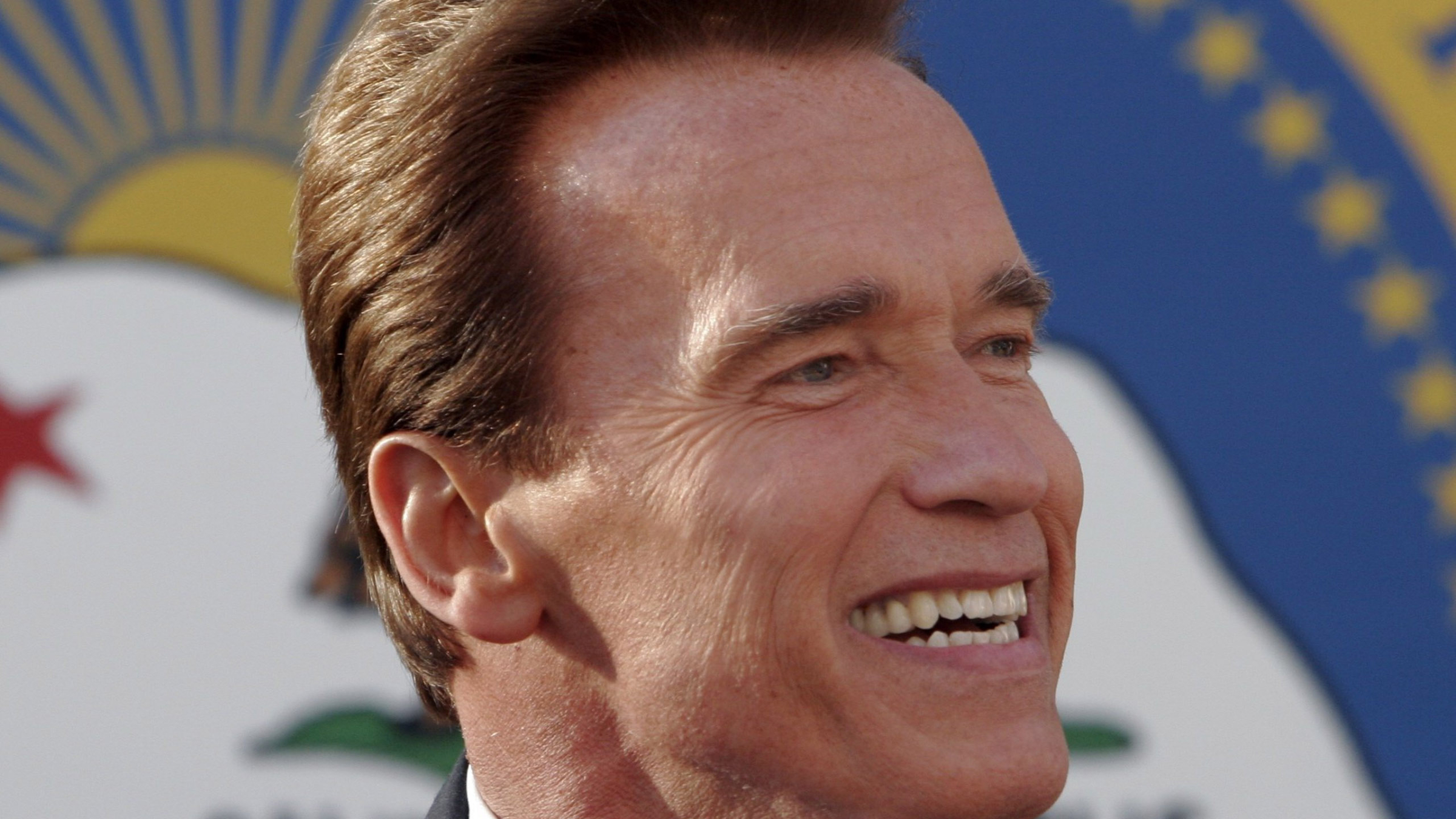 2400x1350 Resolution arnold schwarzenegger, actor, face 2400x1350 ...