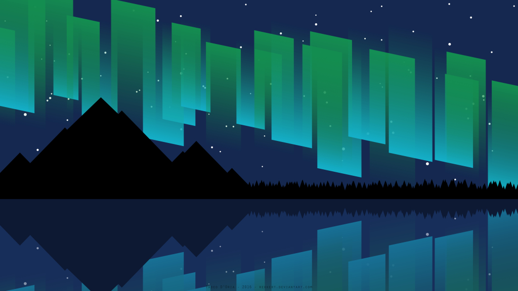1024x576 Resolution Artistic Digital Art 4k Night Reflection 2022 Art ...